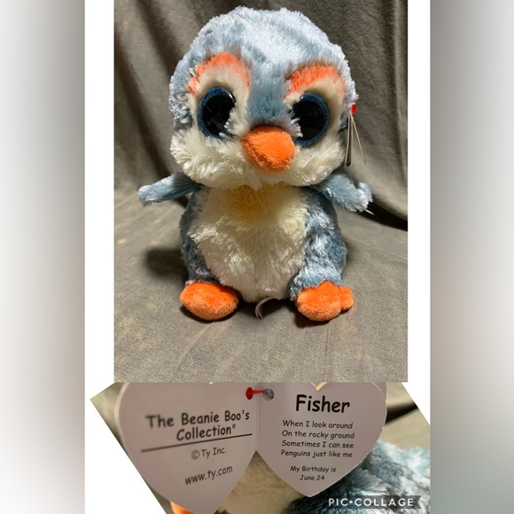 Ty | Toys | 32 Ty Beanie Fisher The Bird Plush Stuffed Animal | Poshmark